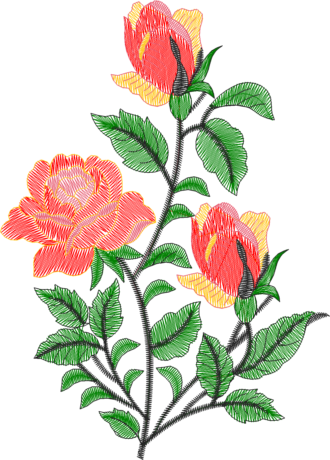 Baixe Matrizes de Bordado Grátis e Profissionais | PES, DST, JEF